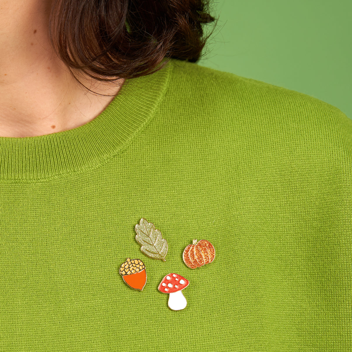 Autumn Leaf Pin - Bright and Trendy Accessory | Coucou Suzette
