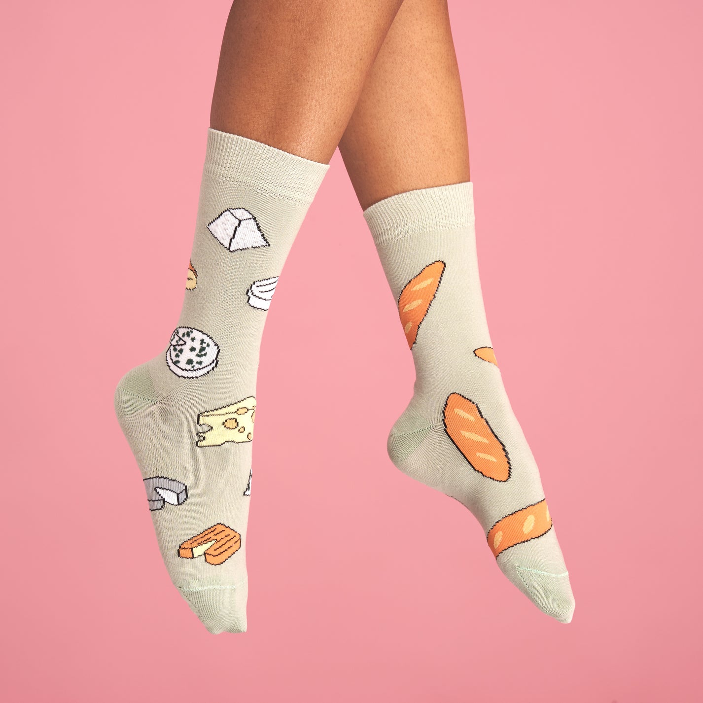 Bread & Cheese Socks – Coucou Suzette