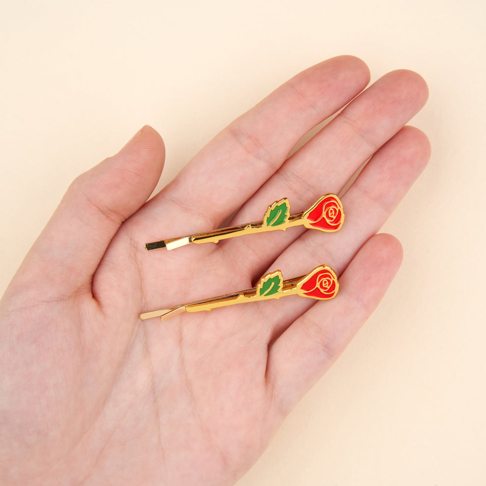 Roses Bobby Pins – Floral Hair Jewelry | Coucou Suzette